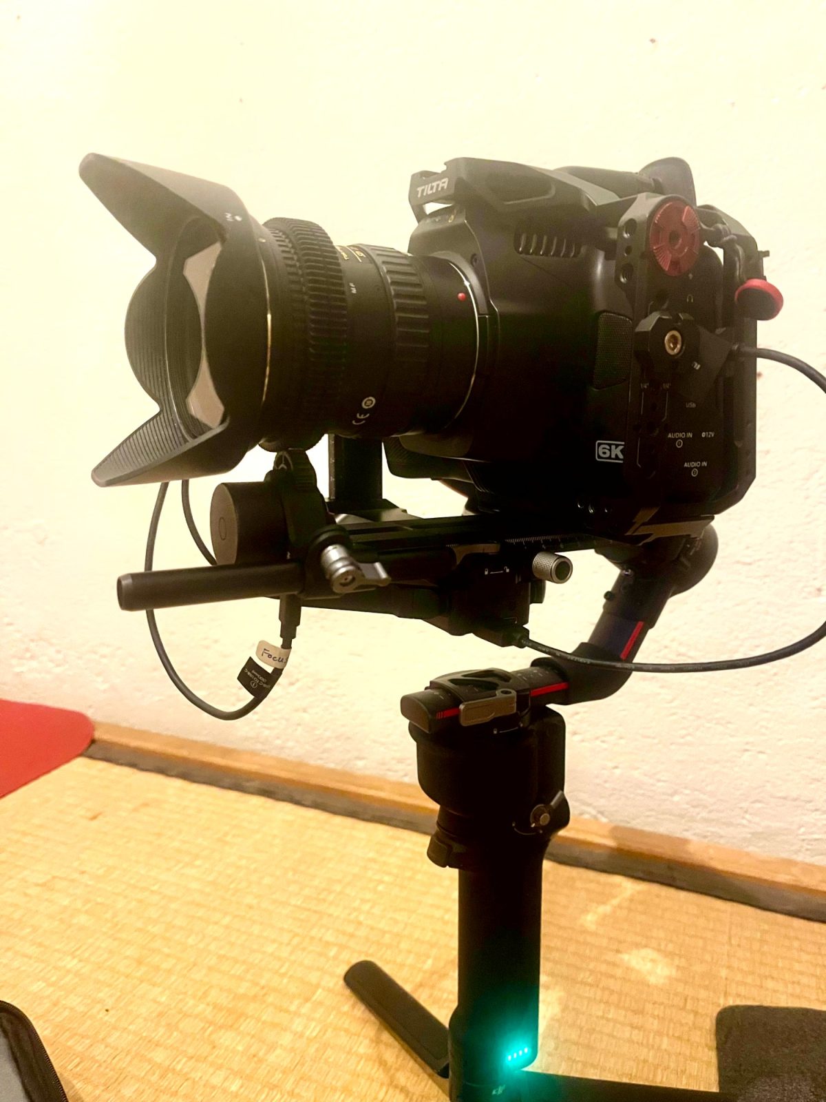 Professional media crew in Europe